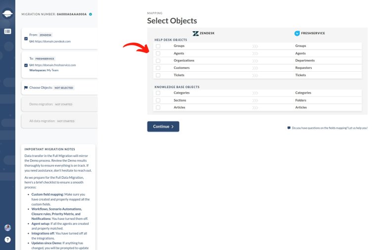 Freshservice Data Migration Checklist | HDM