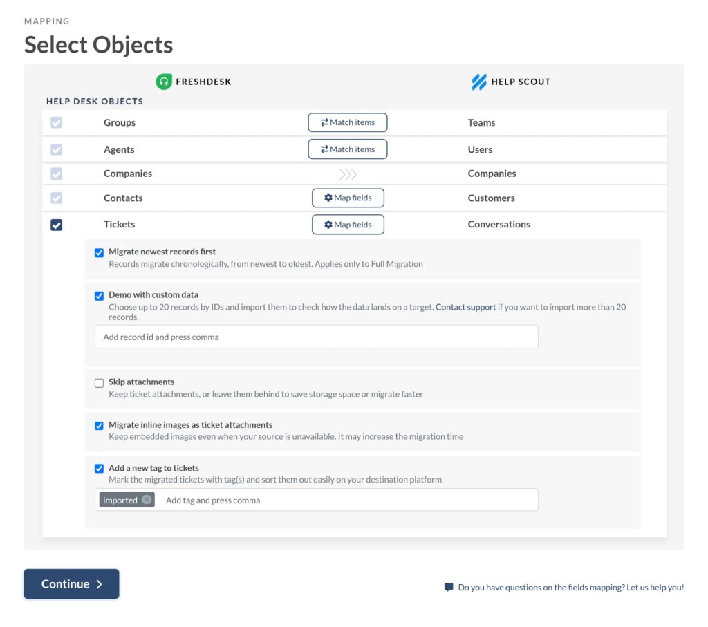 Help Scout Data Migration Checklist | HDM