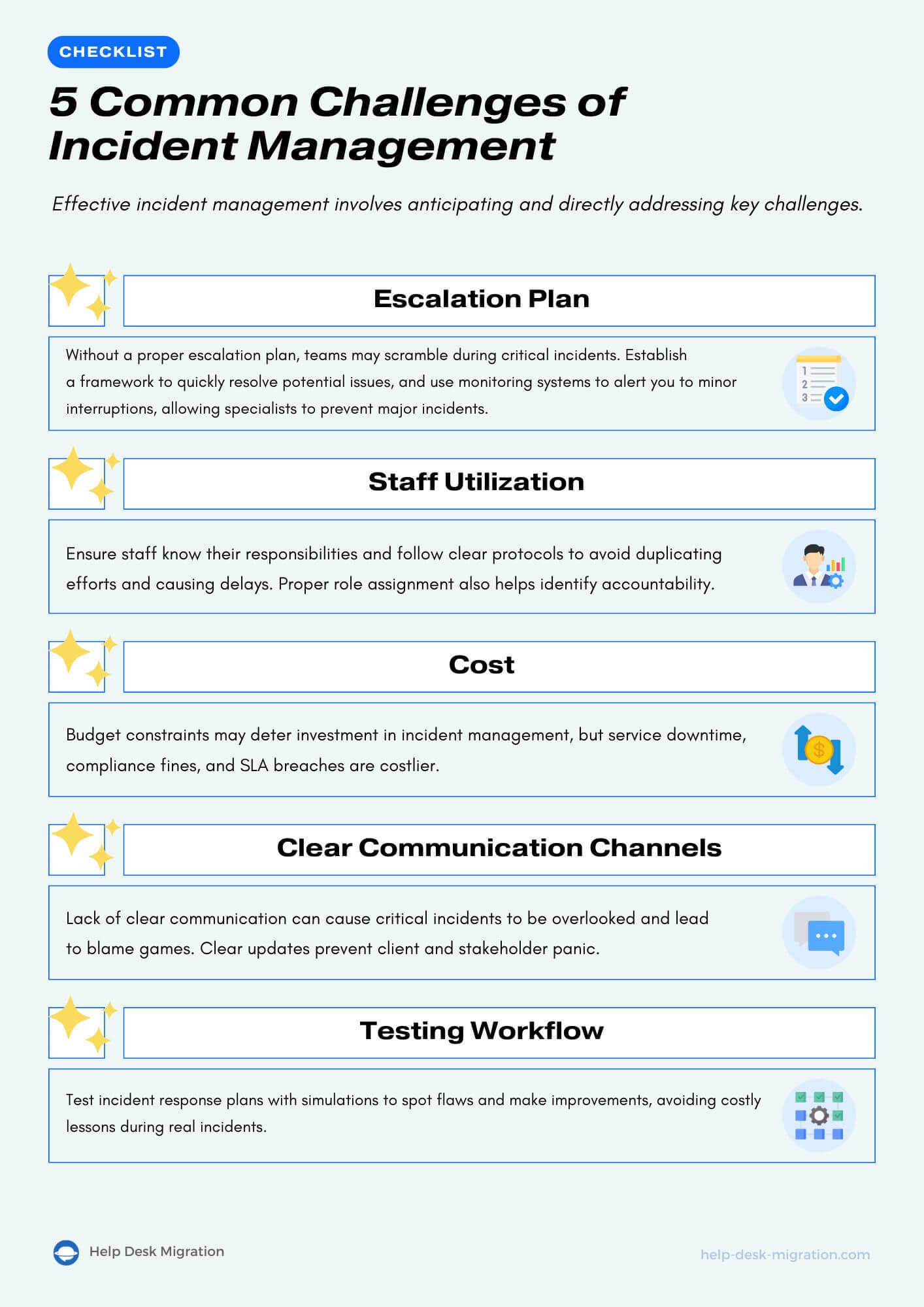 Incident Management Best Practices to Streamline Workflows